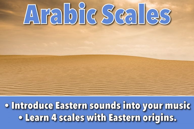 Arabic Scale Guitar TAB, Notation, Fretboard Diagrams & Information